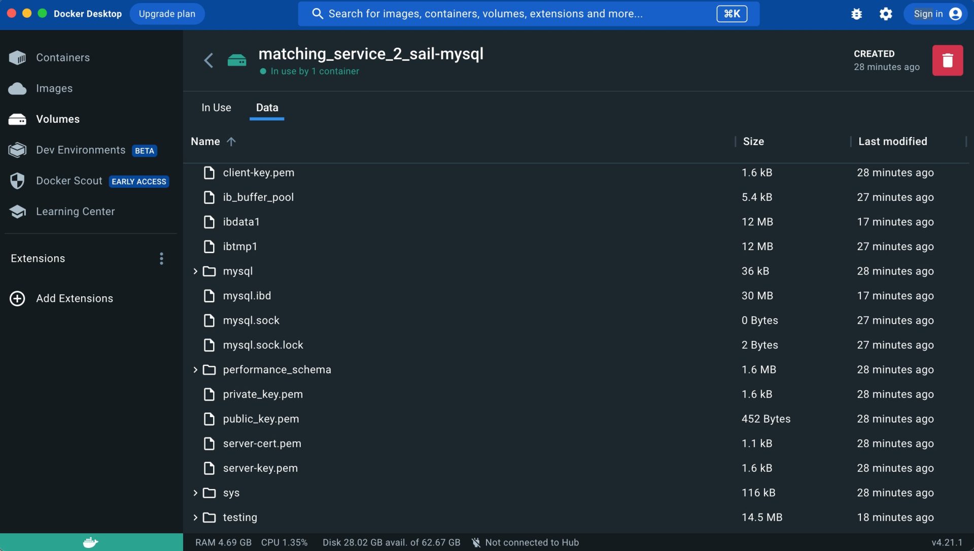 DockerのMySQLでAnother process with pid xx is using unix socket file.が出た時の対処法 – FUNBREW